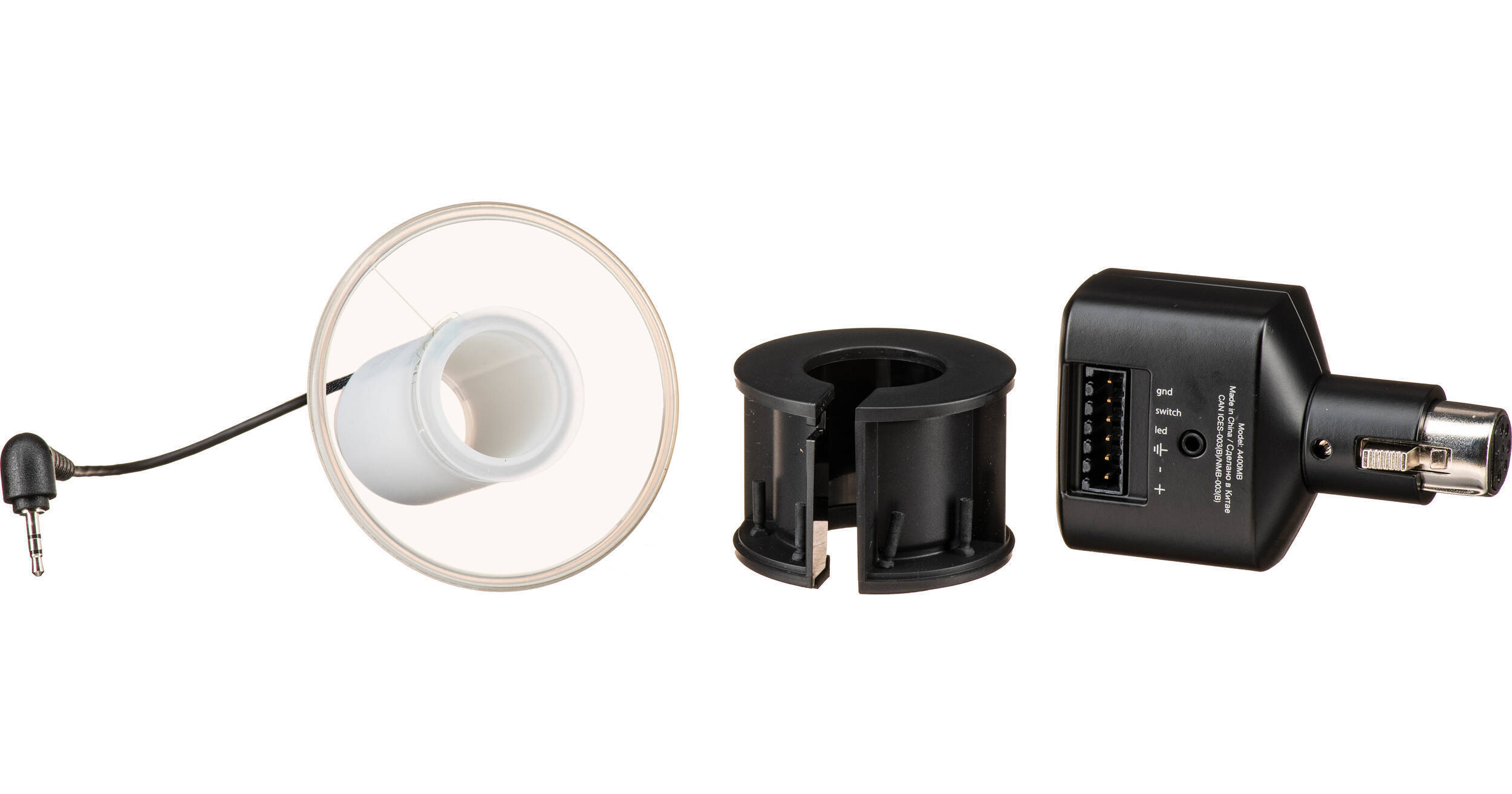 Shure A400MB Microflex Mute Button and Adapter A400MB B&H Photo