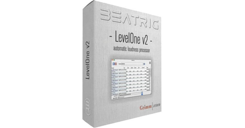 BeatRig LevelOne v2 Standalone Loudness Processor LEVELONE V2