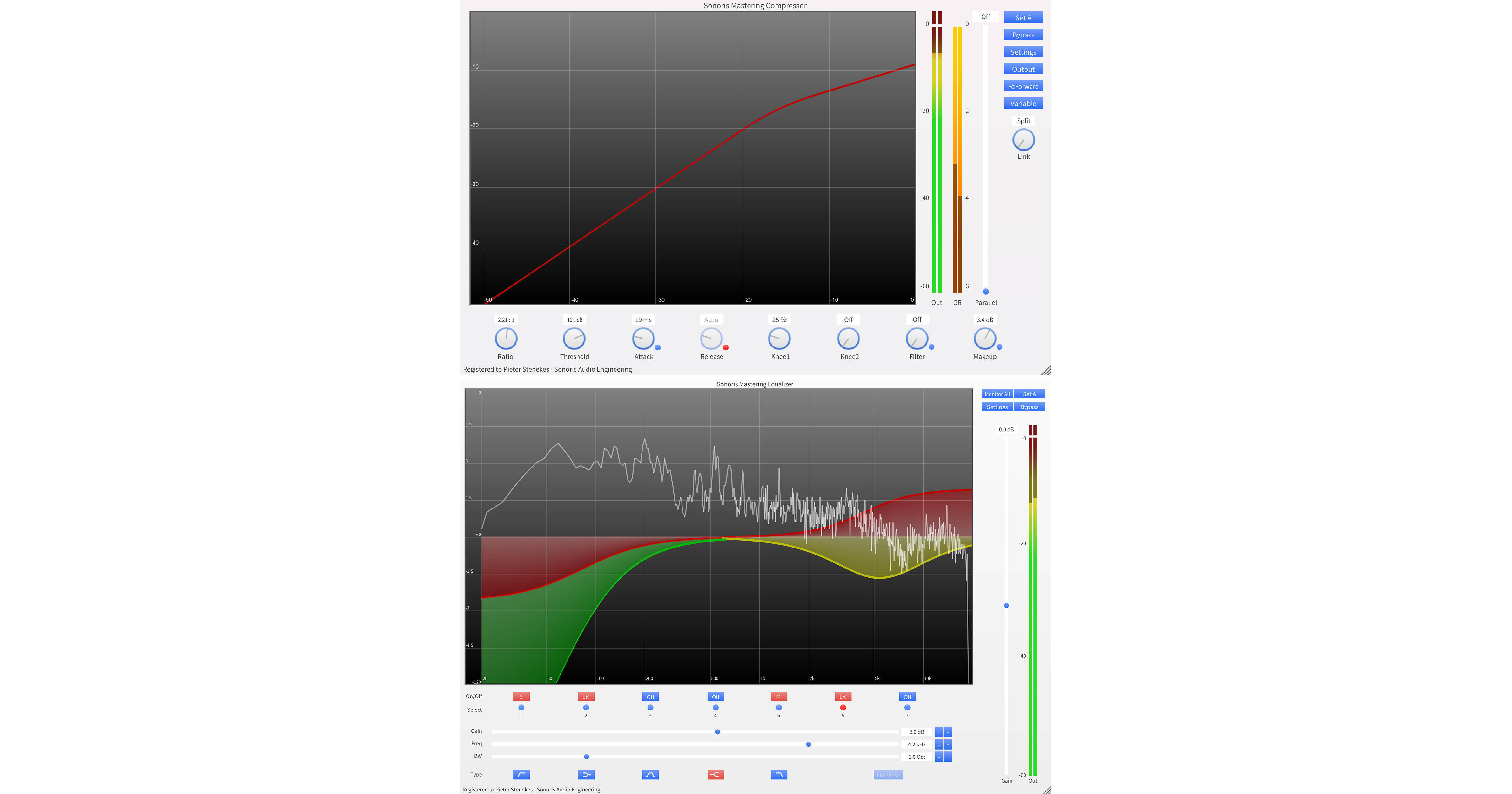 SONORIS Mastering Bundle Plug-Ins (Download) MASTERING BUNDLE