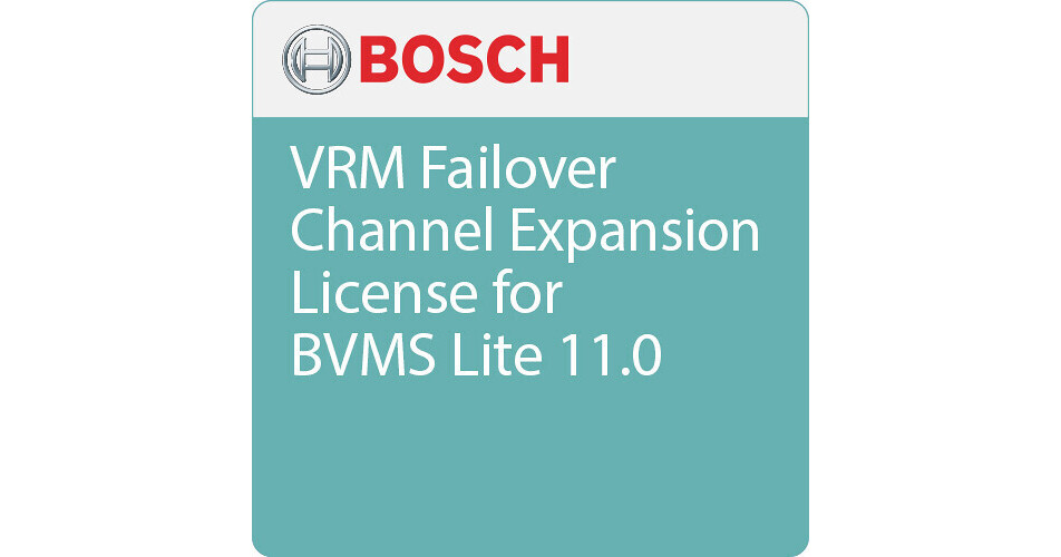 Bosch VRM Failover Channel Expansion License for BVMS
