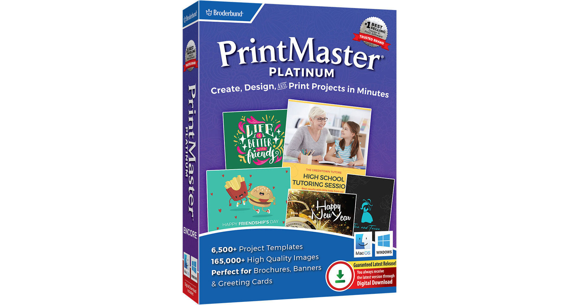 Encore PrintMaster Platinum for Windows 705381465116 B&H Photo