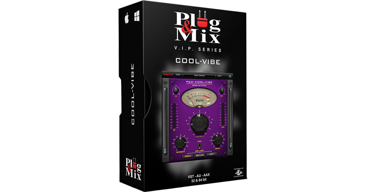Plug & Mix Cool-Vibe Uni-Vibe Effect Plug-In (Download)