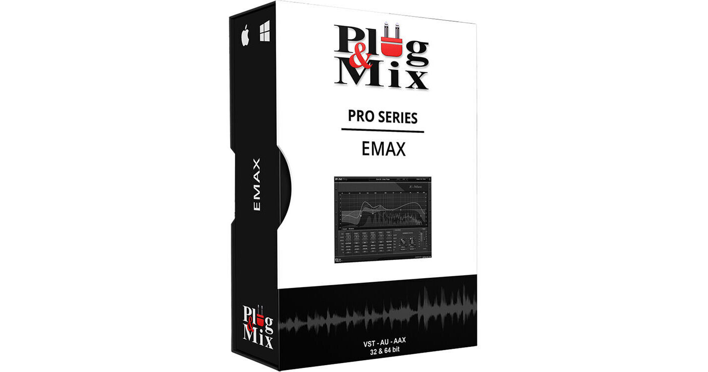 Plug & Mix E-Max Precision Linear Phase Equalizer Plug-In E-MAX