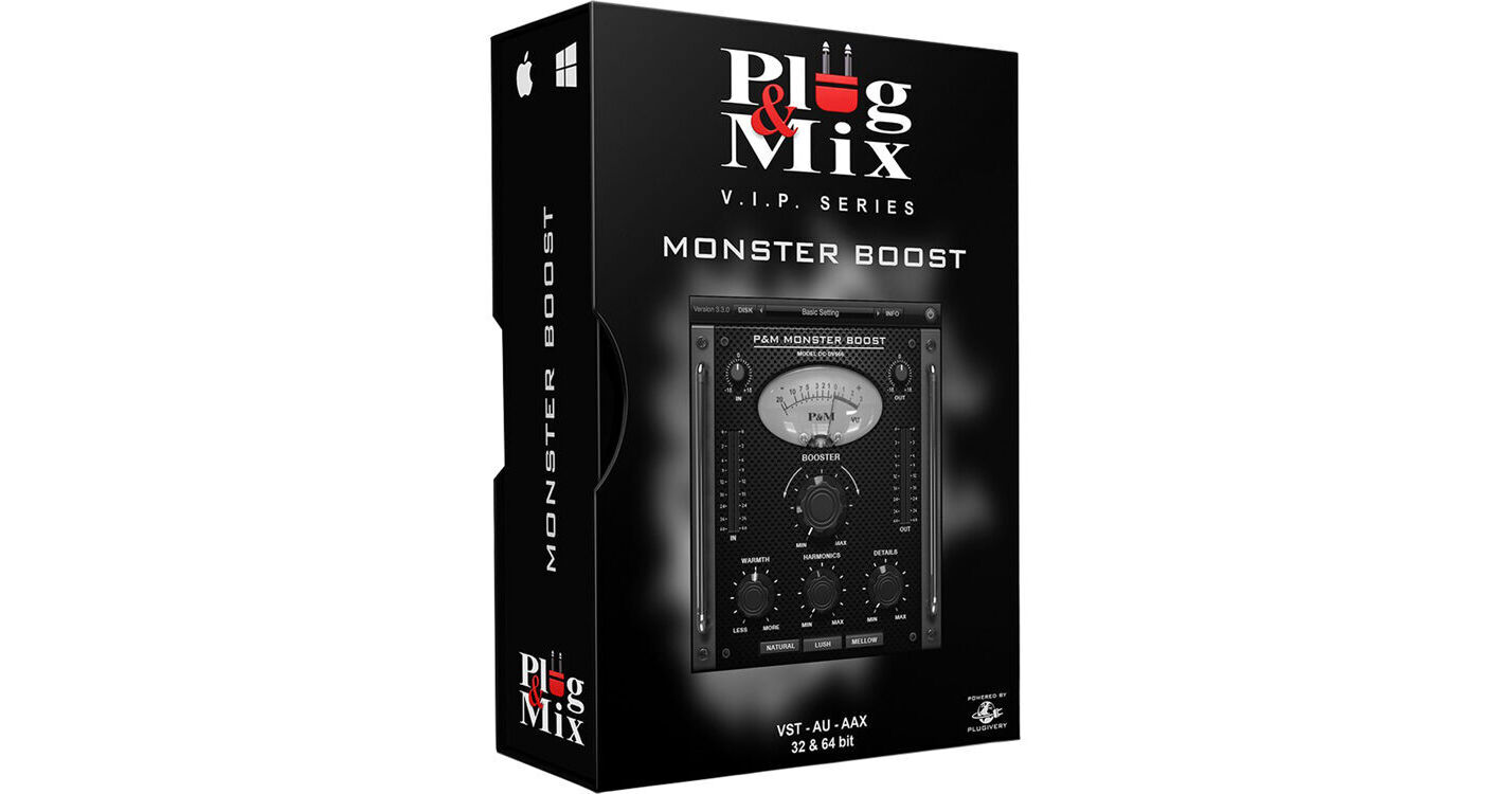 Plug & Mix Monster Boost Signal Booster Plug-In MONSTER BOOST