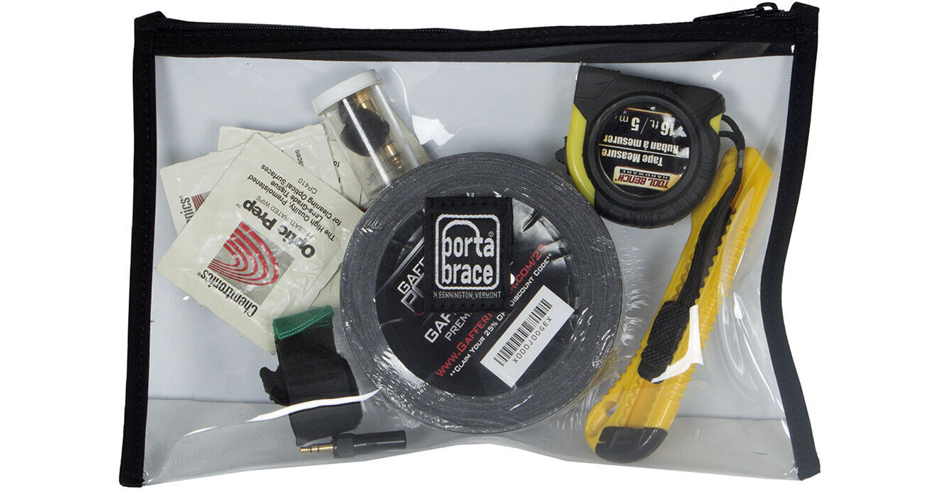 PortaBrace Clear Vinyl Pouch for Ratchet Straps