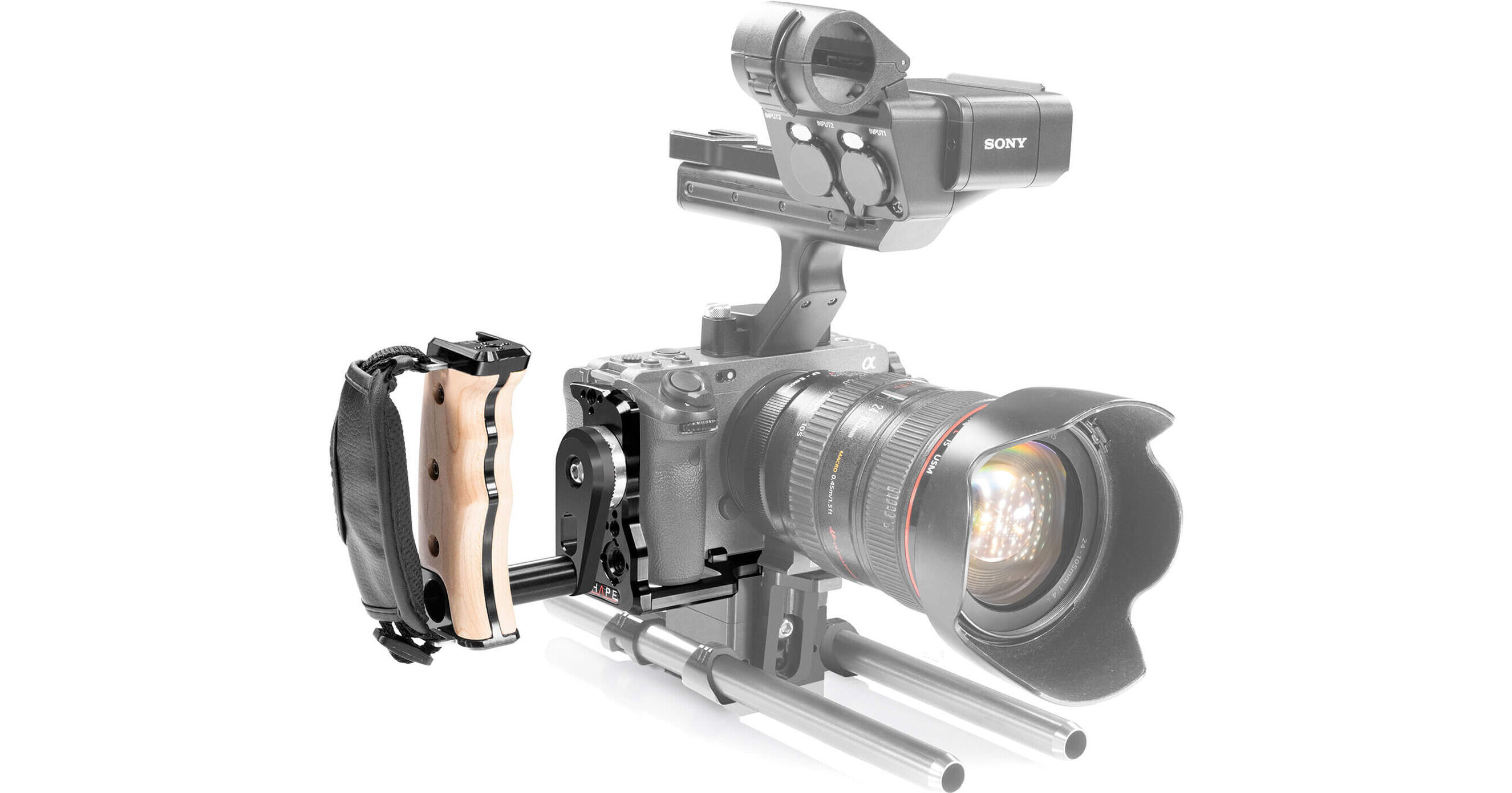 SHAPE Half Cage with Wooden Handle for Sony FX3 FX3CAGE B&H