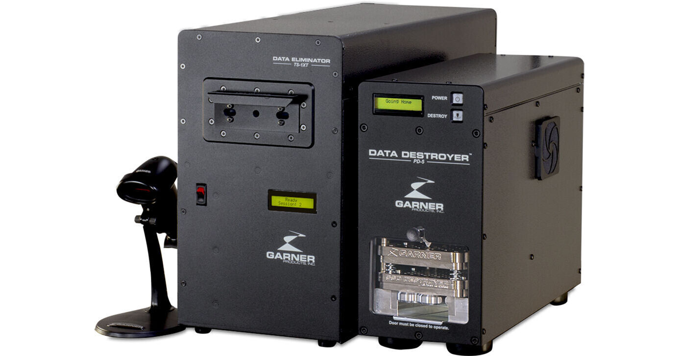 Garner DD-1XT5 NSA/DoD Degauss & Destroy Package DD-1XT5SSD B&H