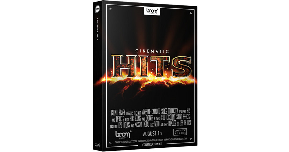 boom LIBRARY CINEMATIC HITS Construction Kit Sample 11-30477 B&H