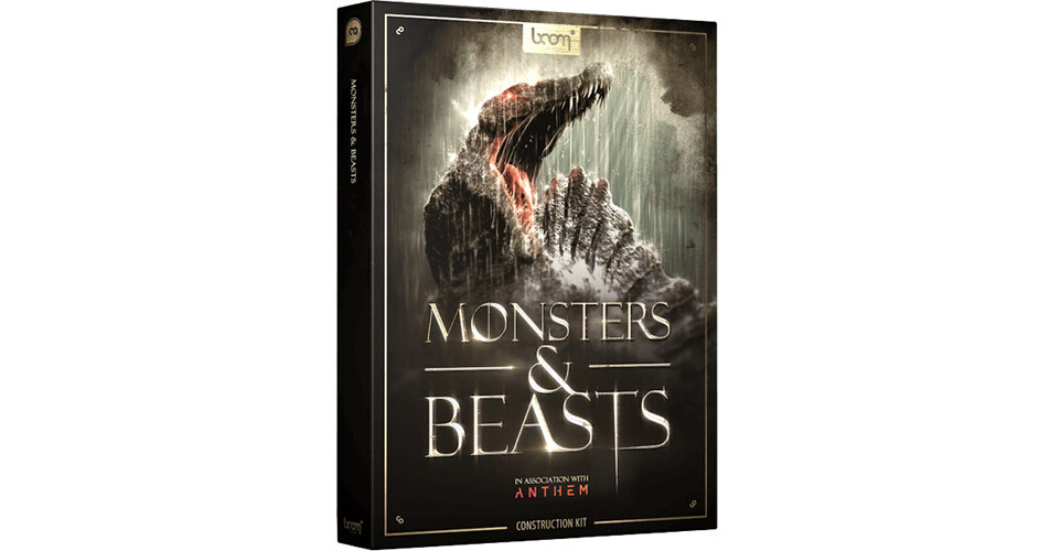 boom LIBRARY MONSTERS & BEASTS Construction Kit 11-30492 B&H