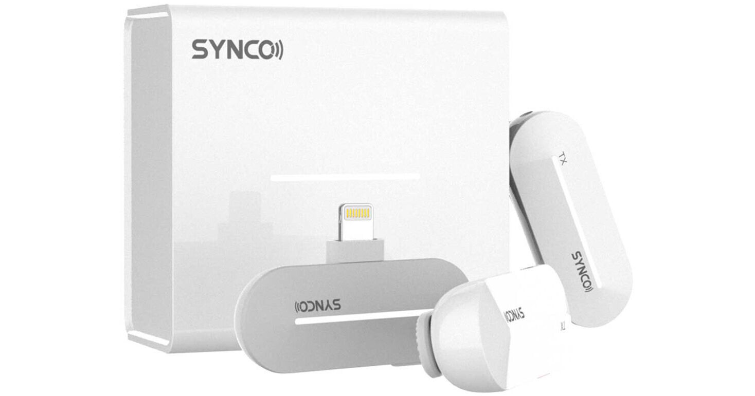 Synco P2L Miniature 2-Person Digital Wireless Microphone P2L-WH