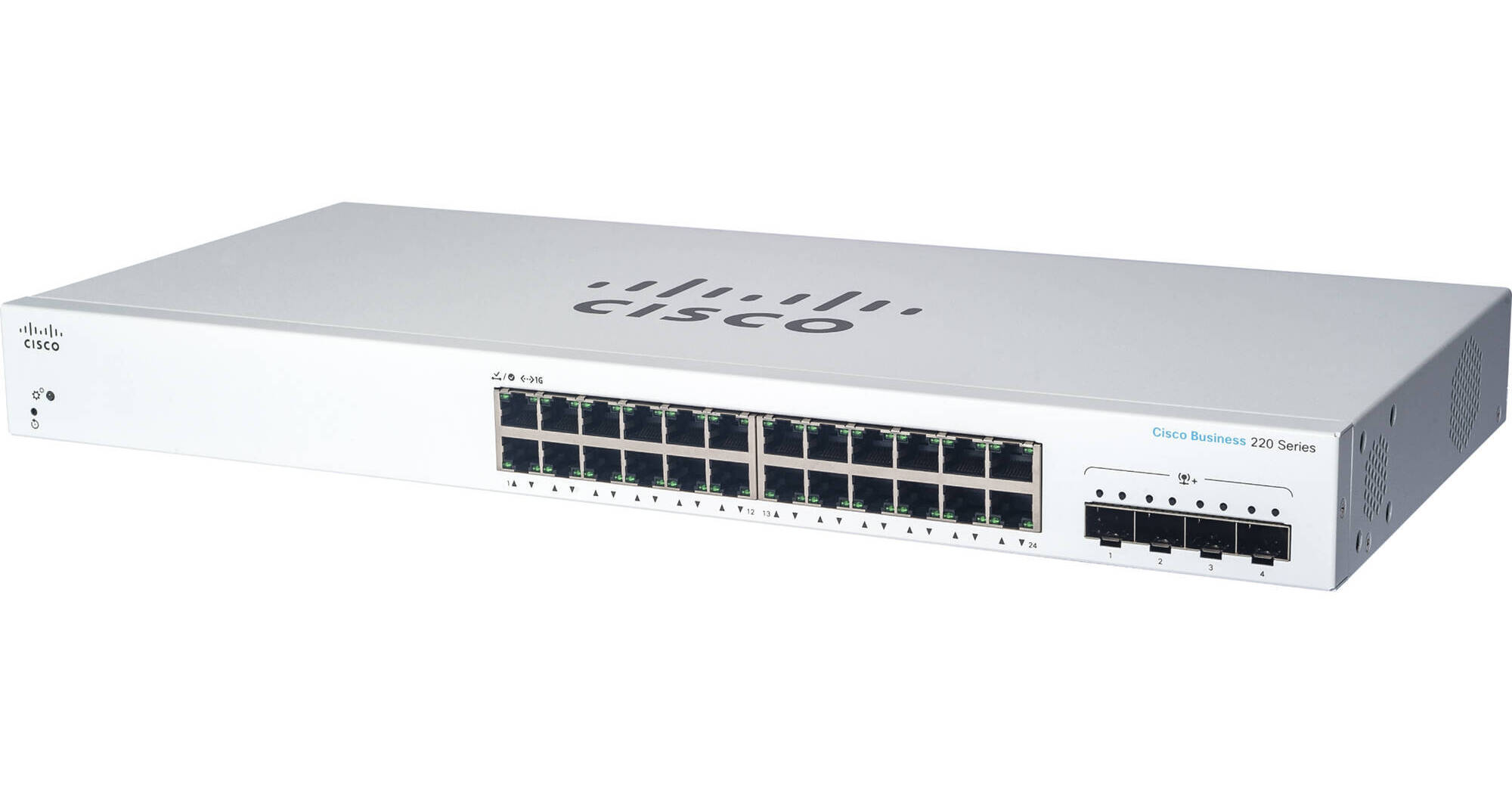 Cisco CBS220-24T-4X 24-Port Gigabit Managed CBS220-24T-4X-NA B&H