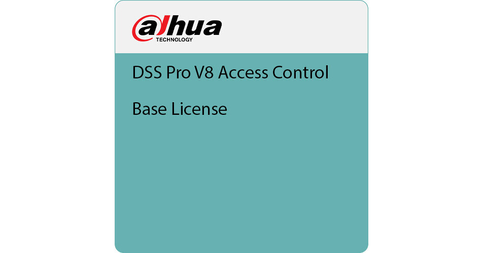 Dahua Technology DSS Pro V8 Access Control Base License DSS8PRDB