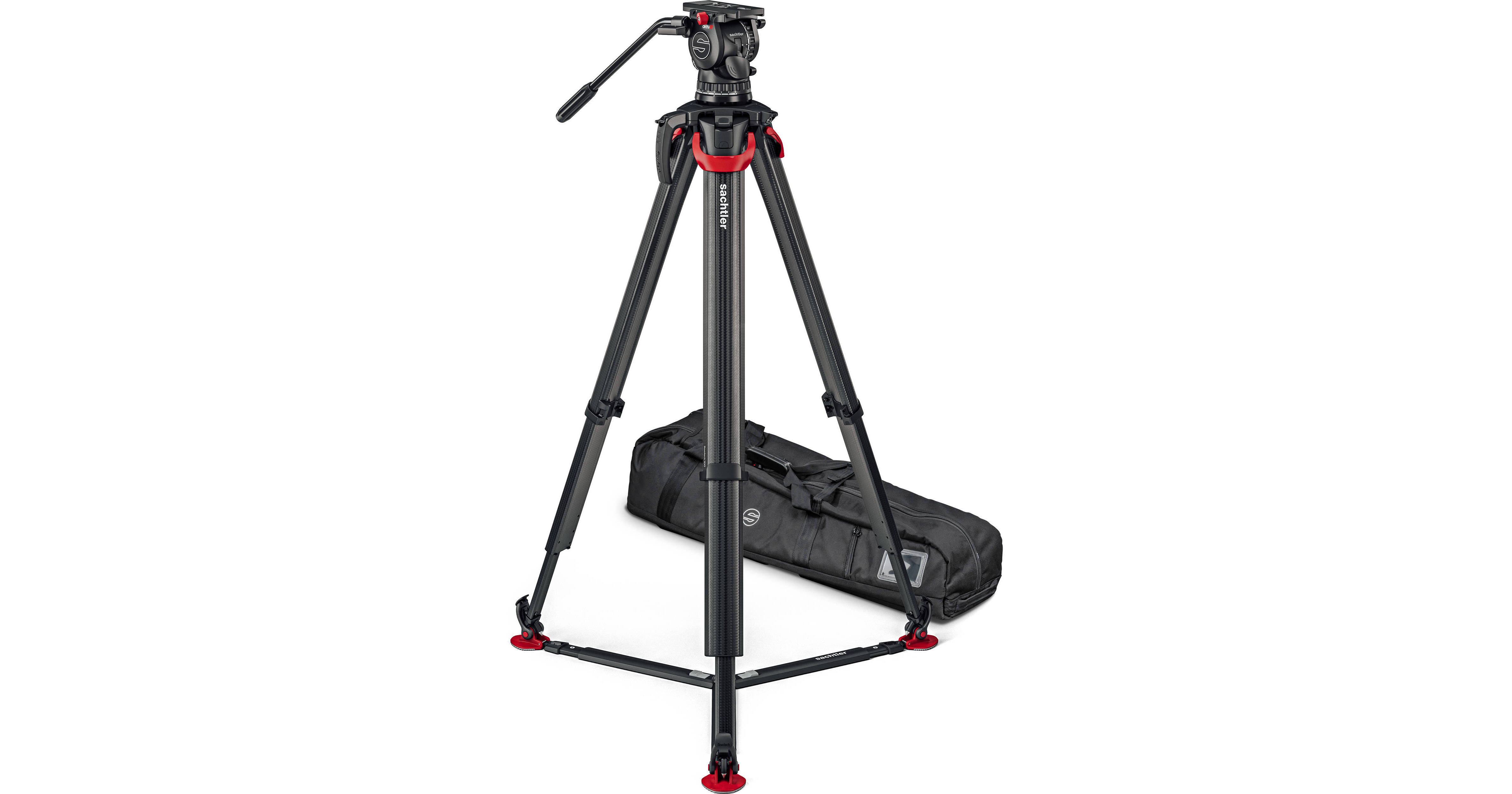 Sachtler System aktiv10T & flowtech 100 with Ground S2072T-FTGS