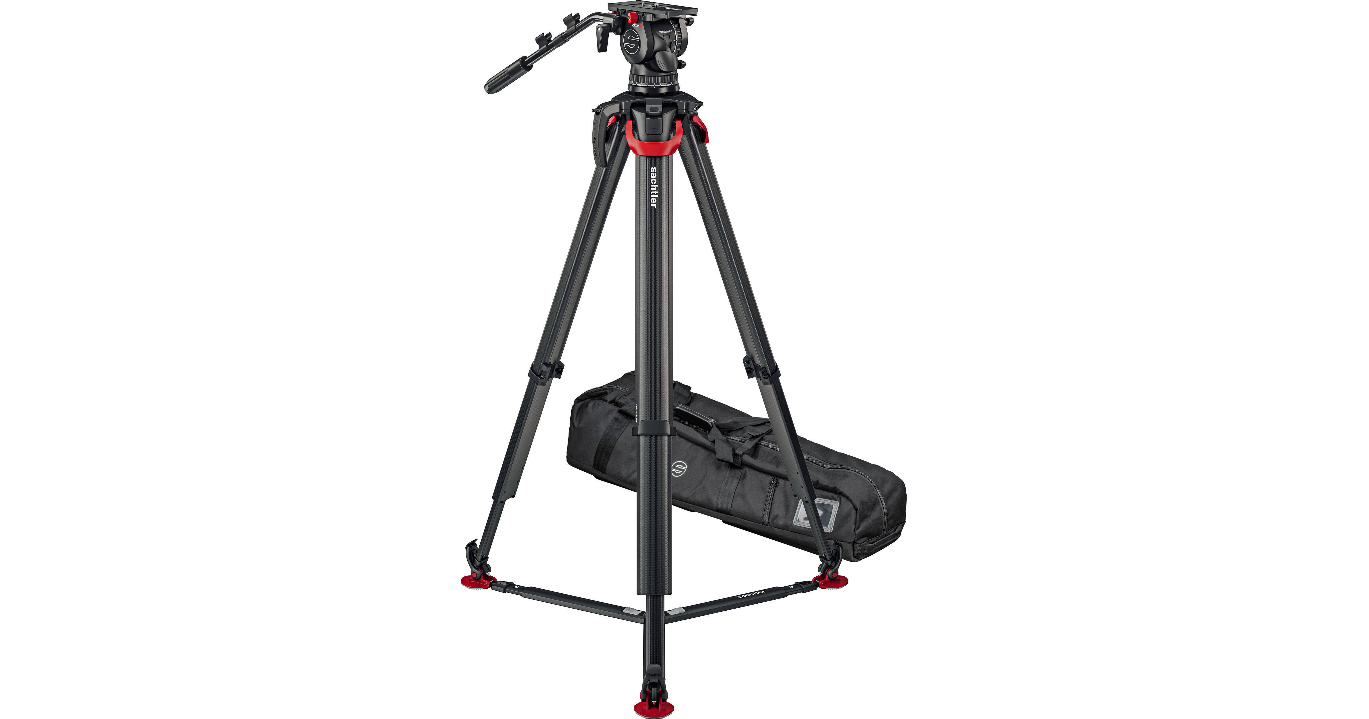 Sachtler System aktiv12T & flowtech 100 with Ground S2074T-FTGS