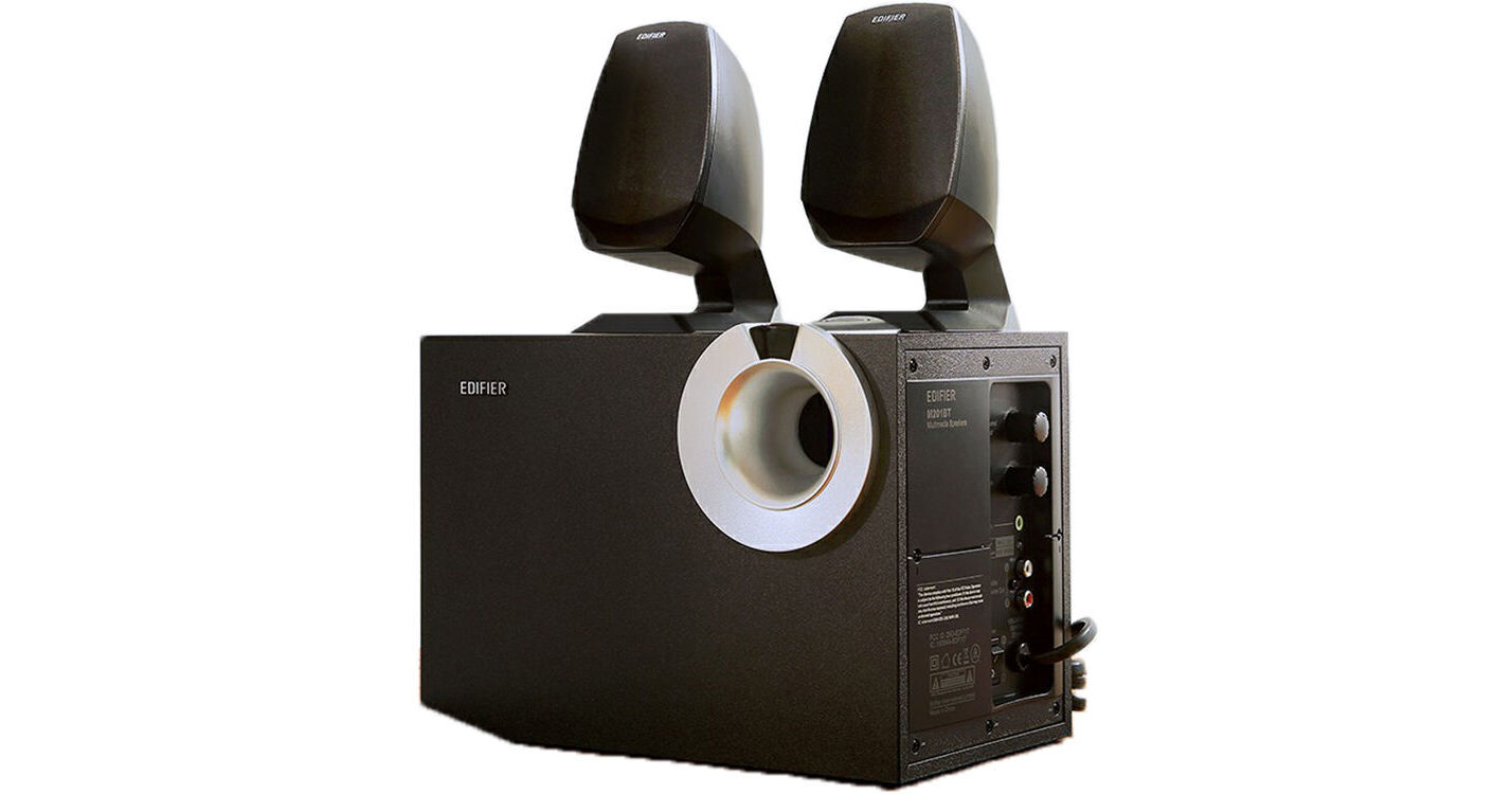 Edifier 2.1 Bluetooth Speaker System M201BT B&H Photo Video