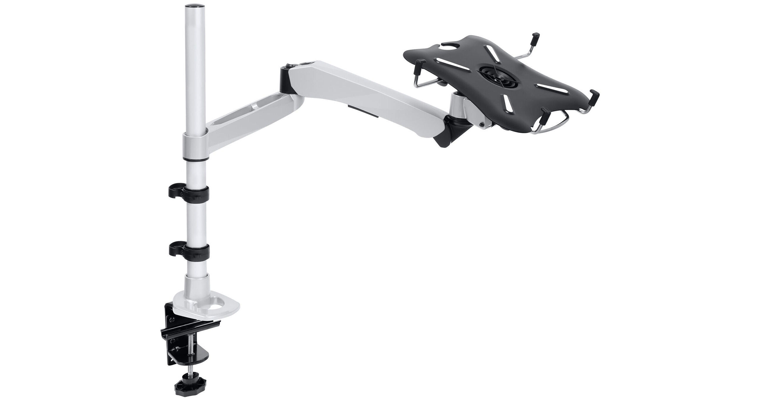 Mount-It! Articulating Desk Mount with USB Cooling Fan MI-75801