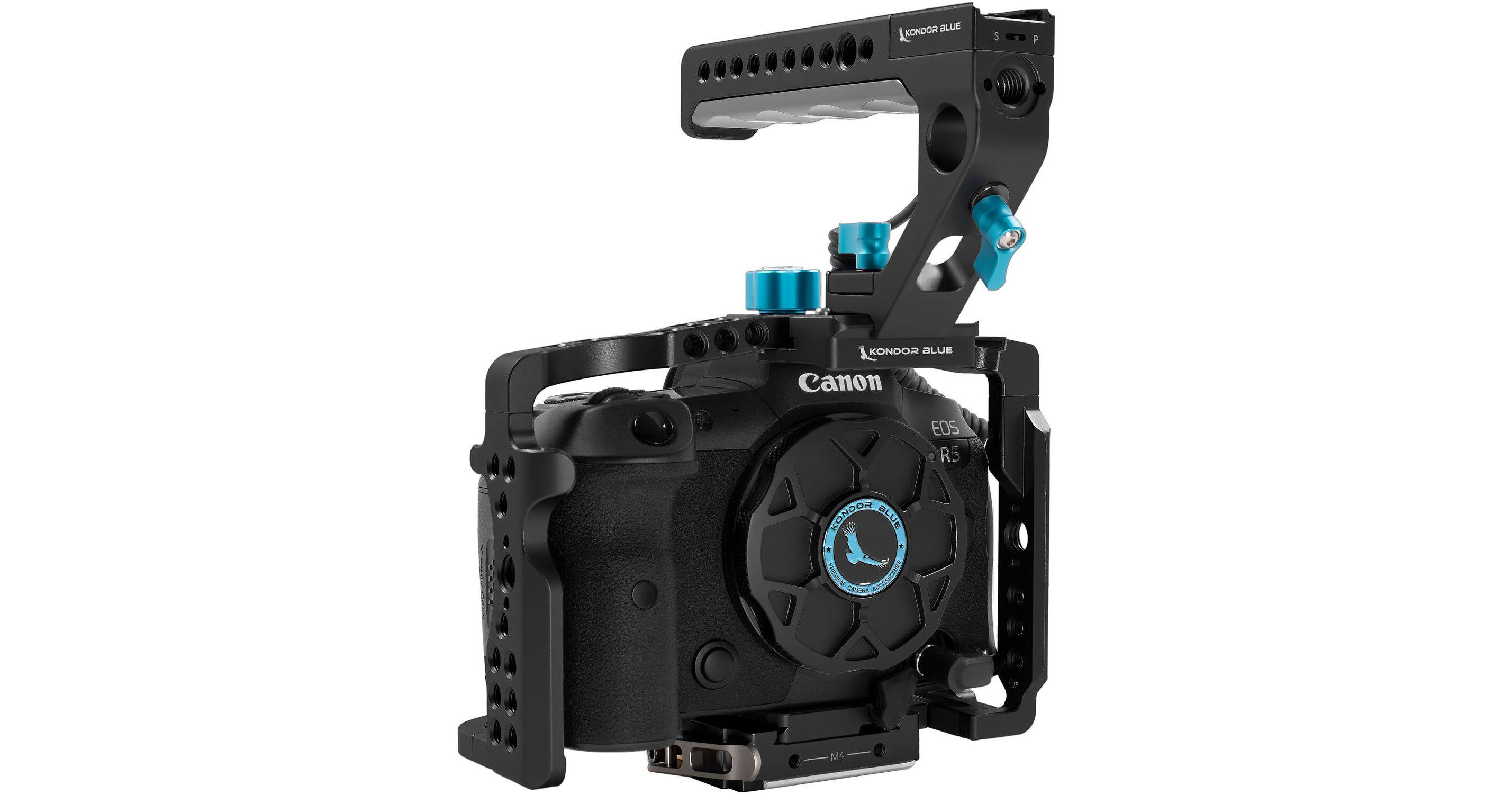 Kondor Blue Full Cage with Top Handle for Can KB-CANON-CAGE-BK