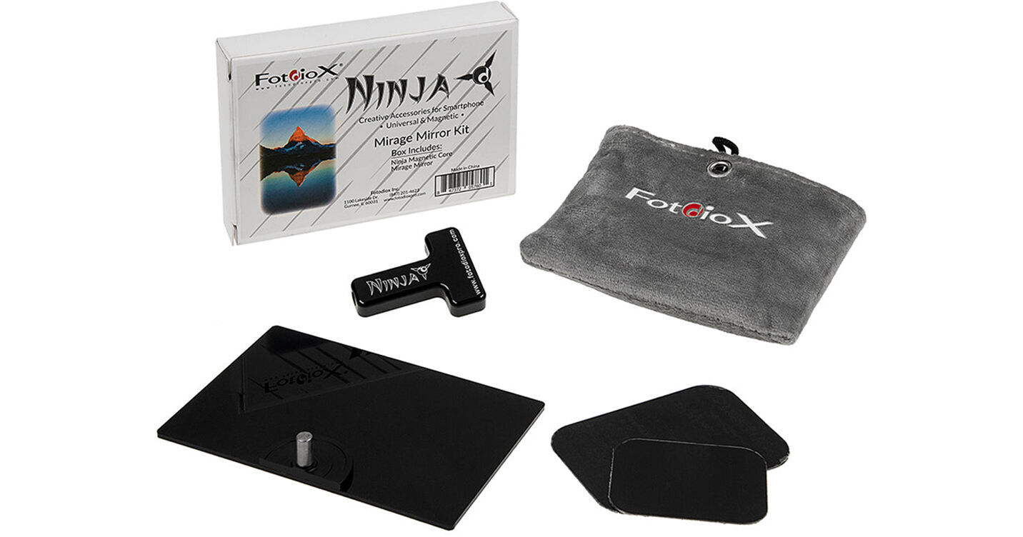 FotodioX Ninja Magnetic Smartphone Mirage Mirror Kit NJA-KIT-MRG