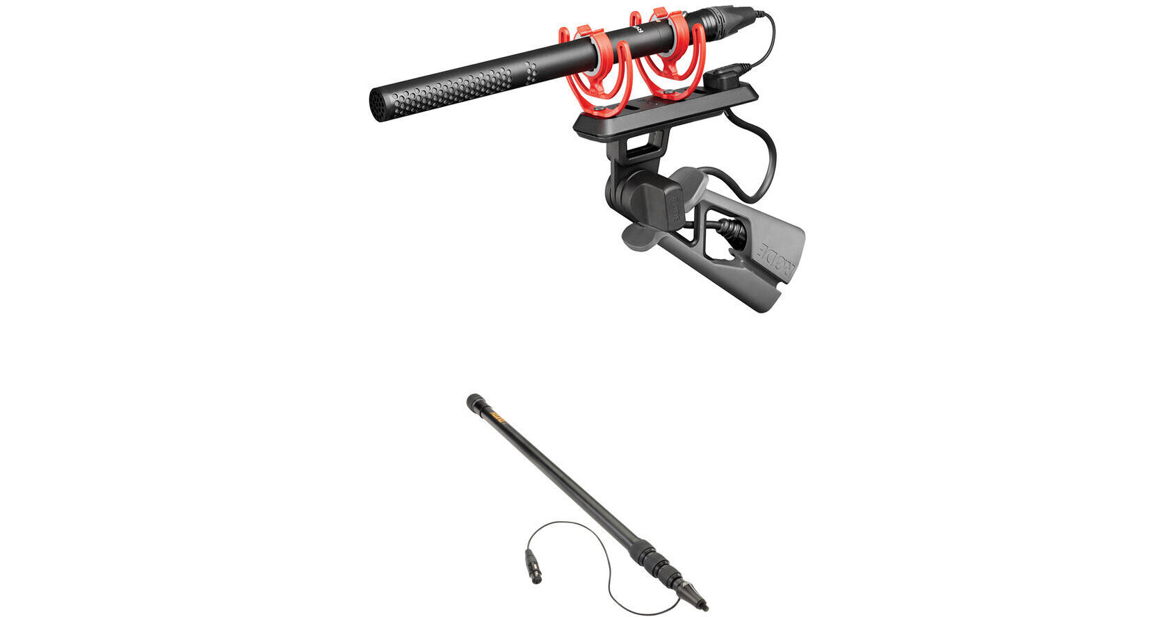 RODE NTG5 Shotgun Microphone Kit with Auray Boompole B&H Photo