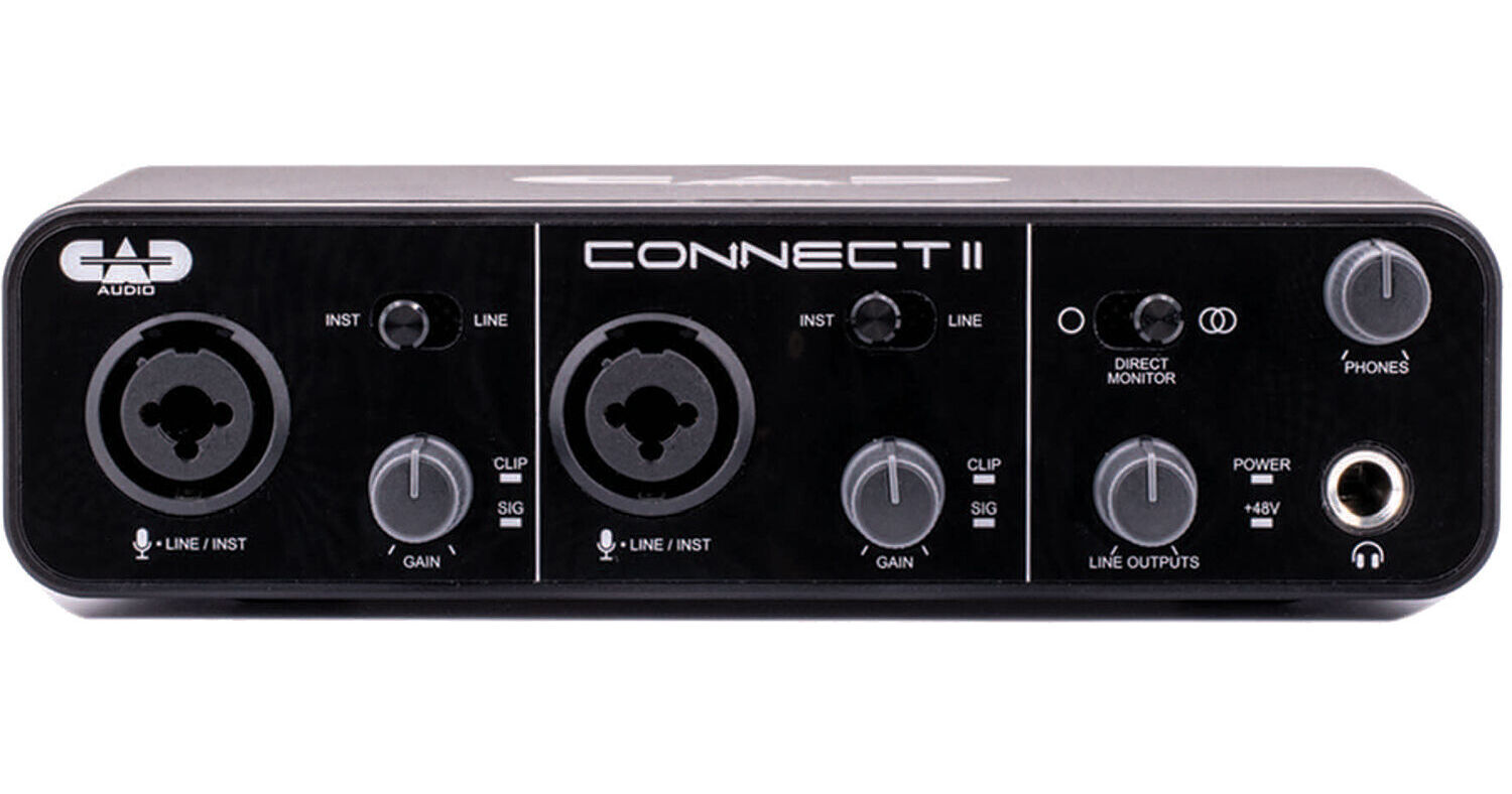 CAD CX2 Connect II 2x2 USB Audio Interface CX2 B&H Photo Video