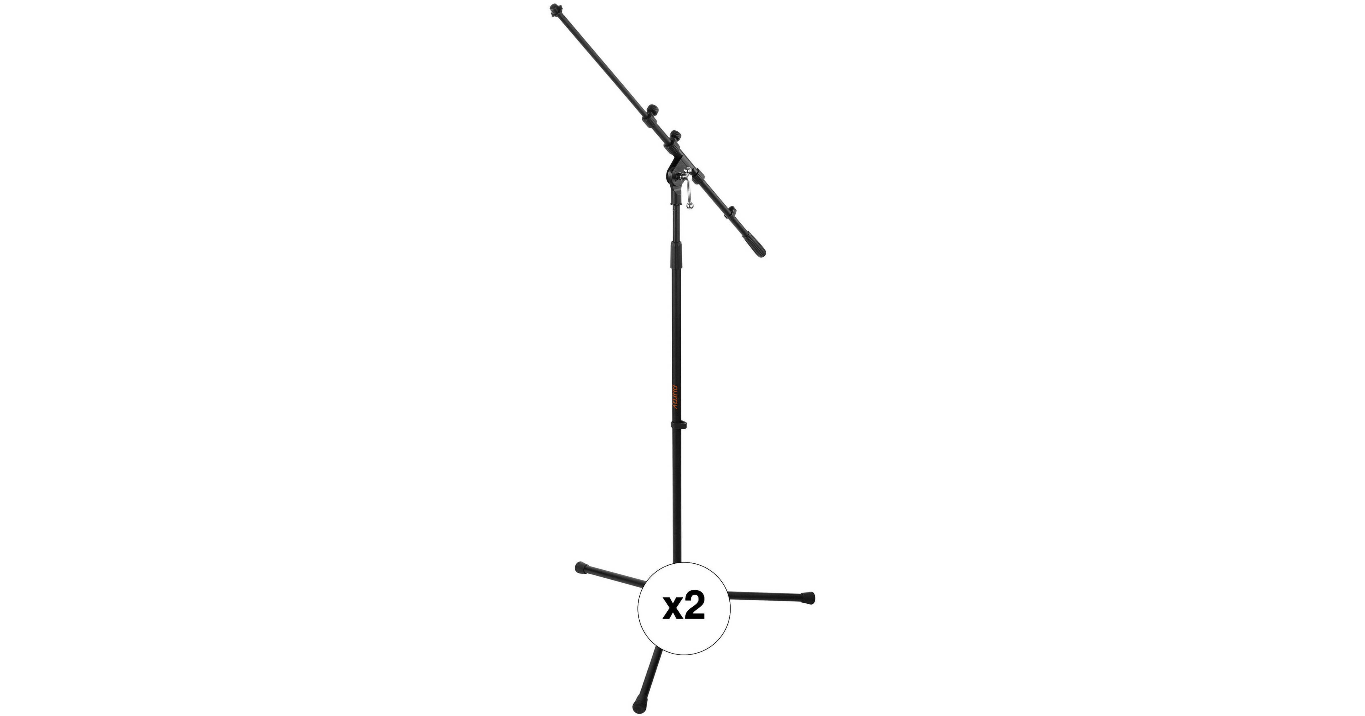 Auray MS-5230T Tripod Microphone Stand with Telescoping Boom
