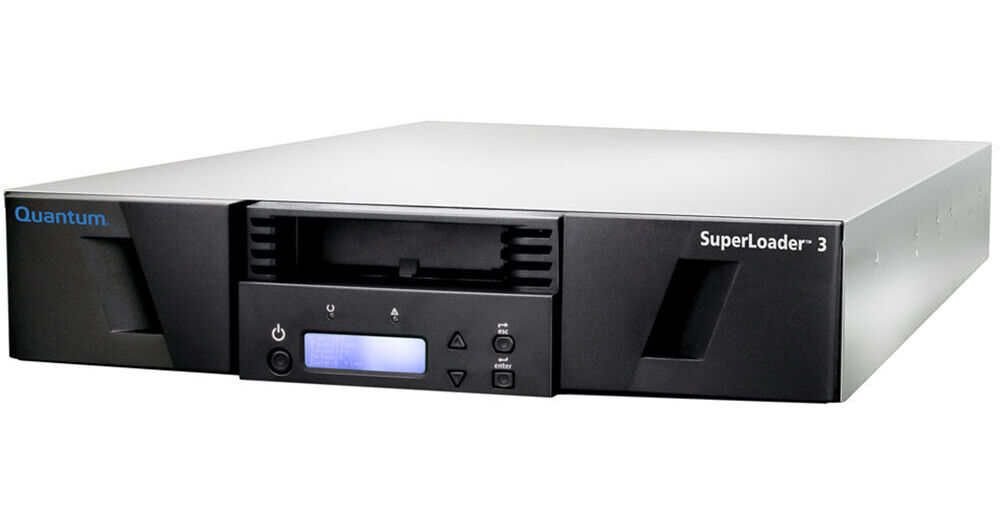Quantum SuperLoader 3 with LTO-7HH Tape Drive E7-LLYAE-YF B&H