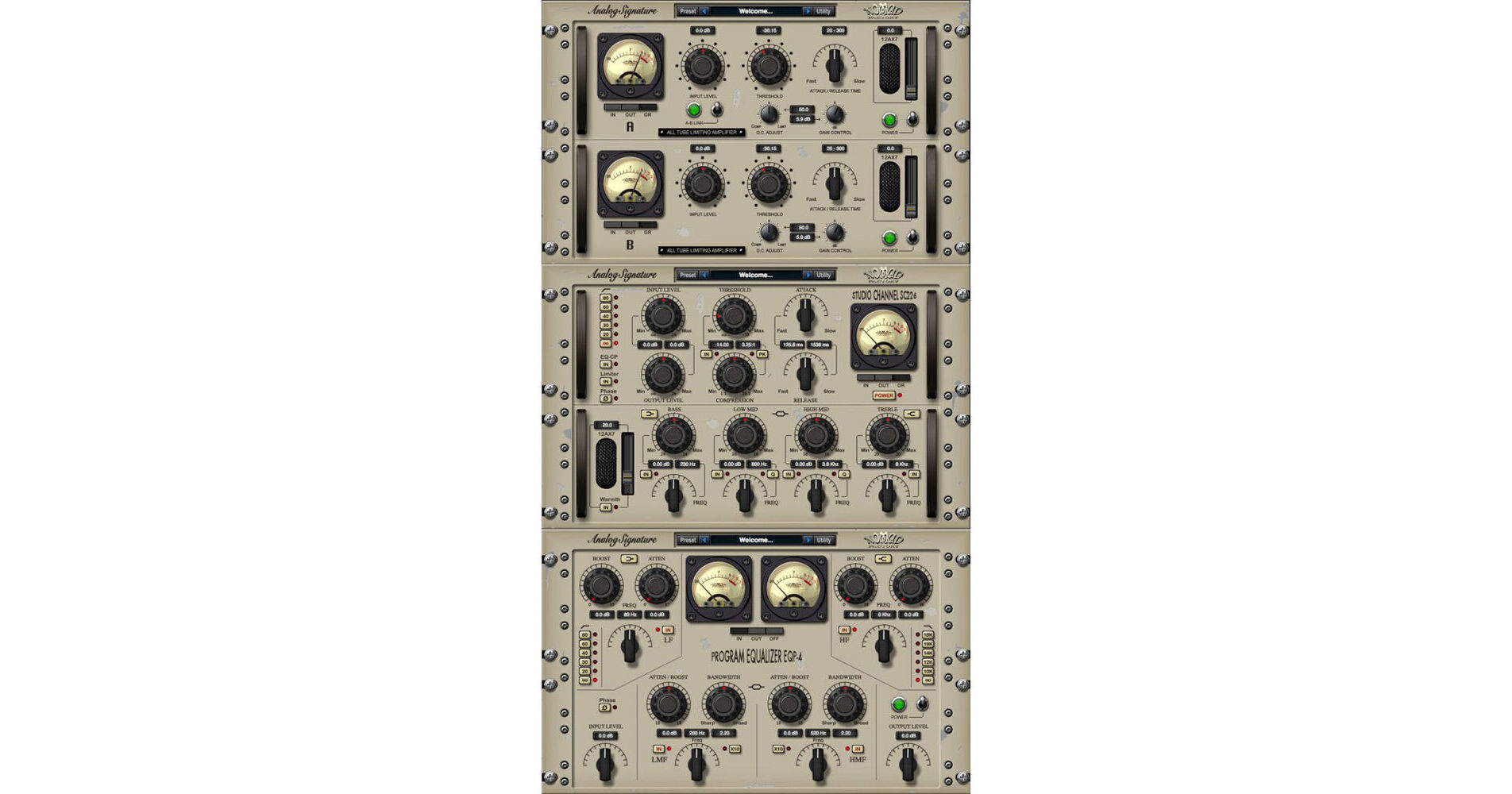 Nomad Analog Signature Pack Recording, ANALOG SIGNATURE PACK B&H
