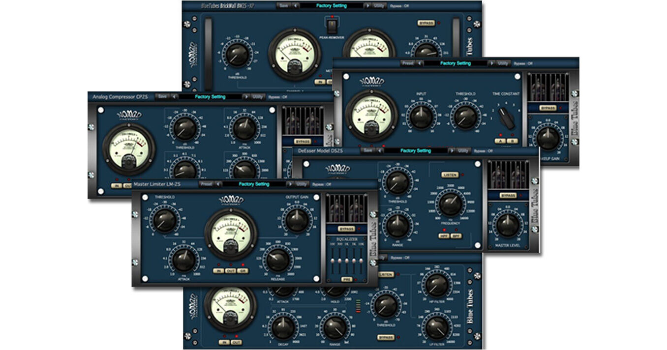 Nomad Blue Tubes Dynamics Pack Vintage BLUE TUBES DYNAMICS PACK