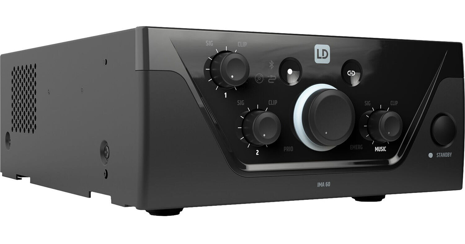 LD Systems 65W Installation Mixing Amplifier LDS-IMA60 B&H Photo