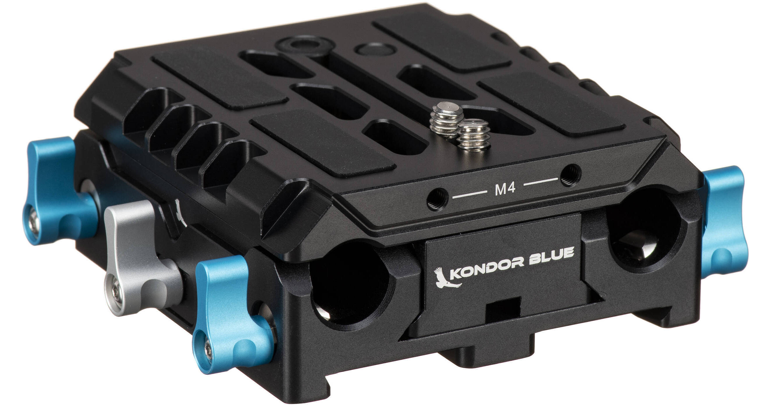 Kondor Blue LWS ARRI Bridge Plate with Riser KB-UARRI-BRP-VR-BK