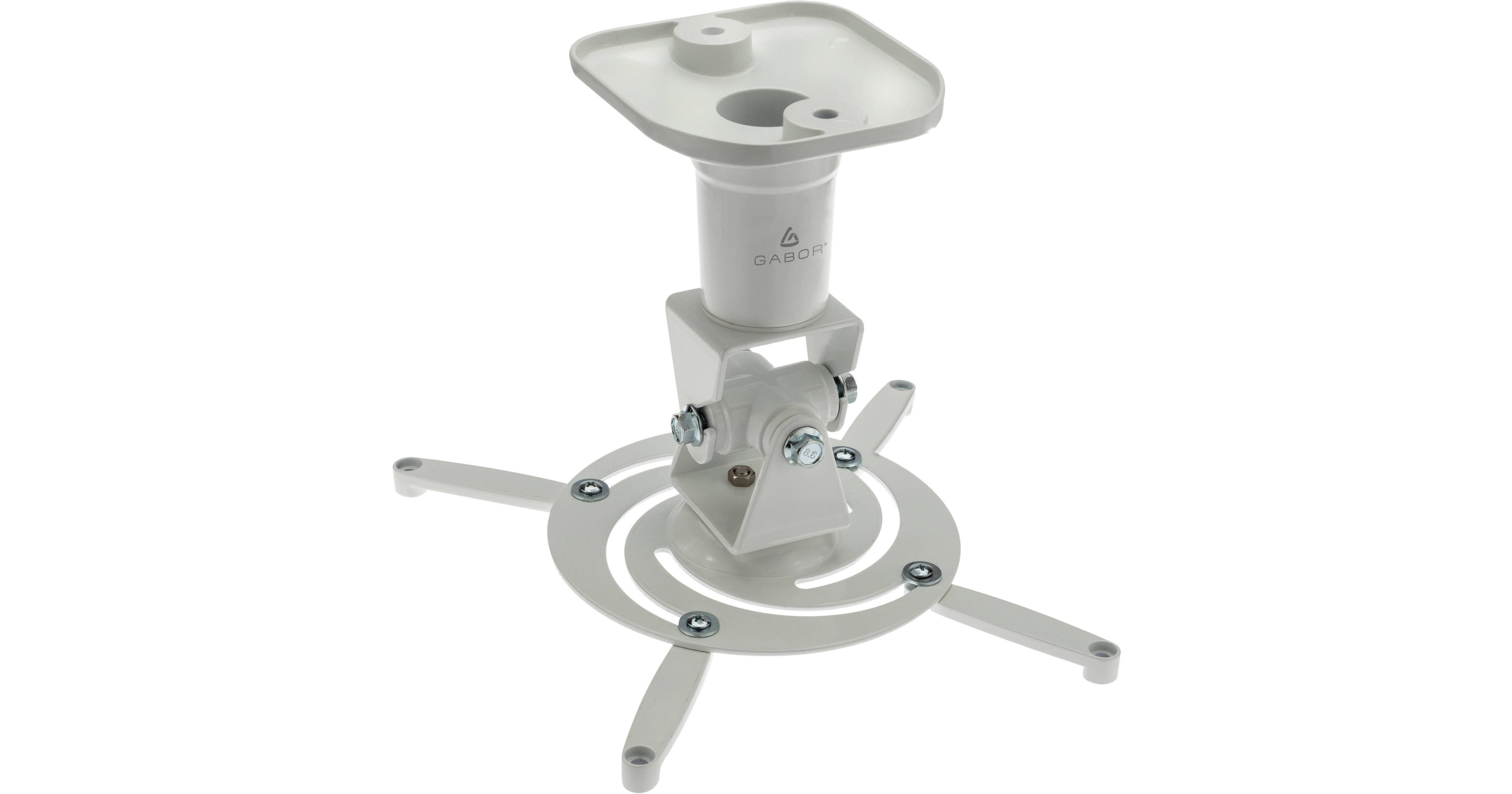 Gabor 360° Universal Projector Mount (White) UPM-360W B&H