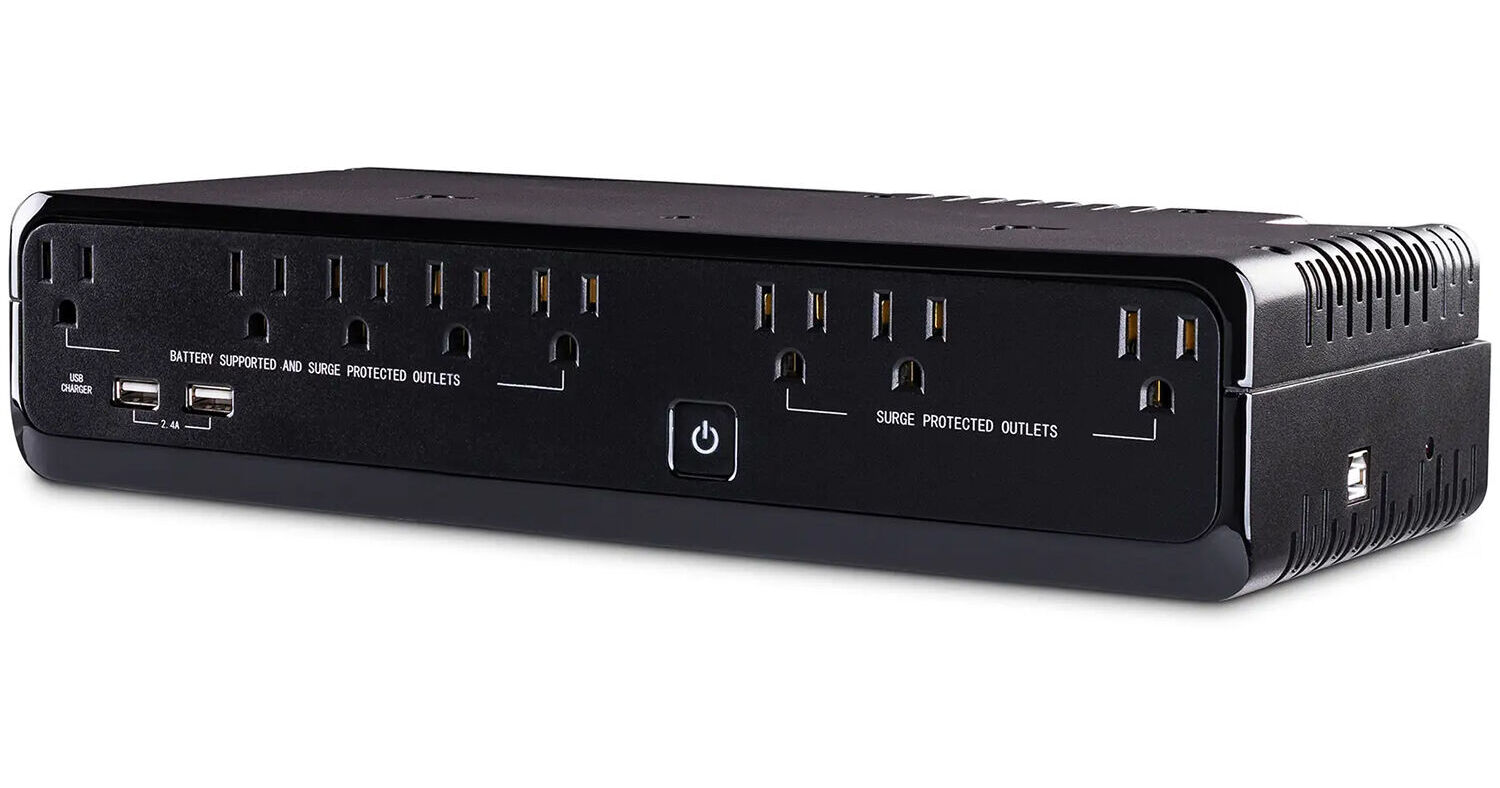 CyberPower 8-Outlet 750VA/375W Slim Standby UPS SL750U B&H Photo