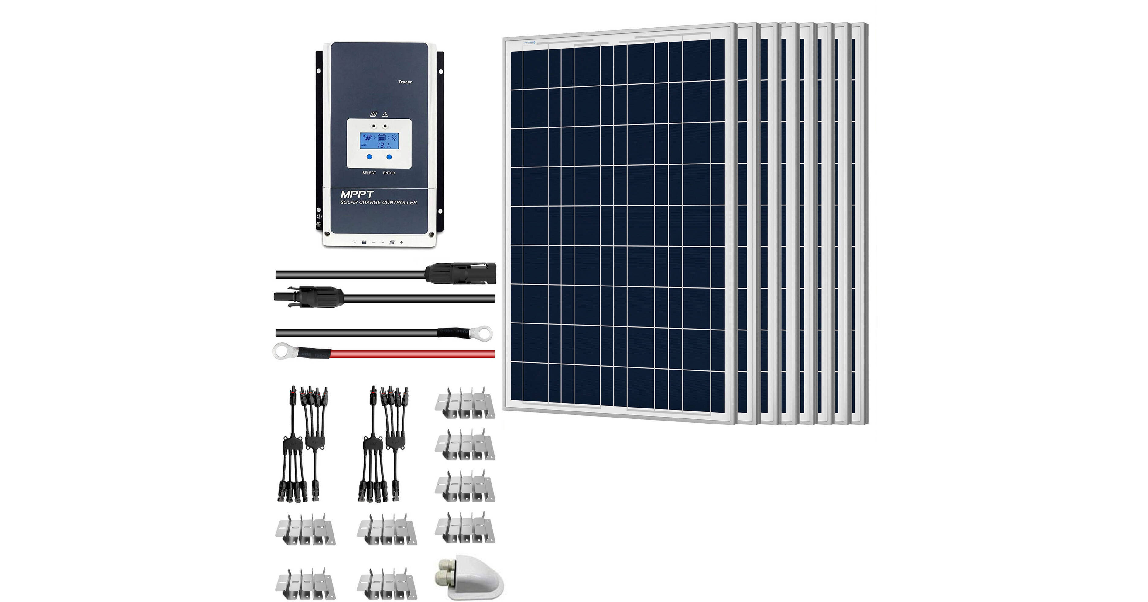 ACOPower 800W 12V Polycrystalline Solar Panel RV HY-SPKP-800W60A
