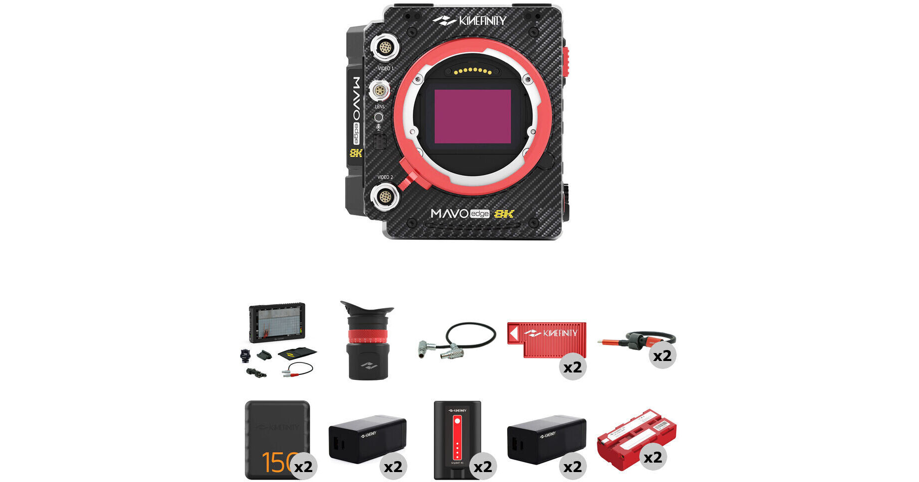 Kinefinity MAVO Edge 8K Camera with Pro Accessory Pack B&H