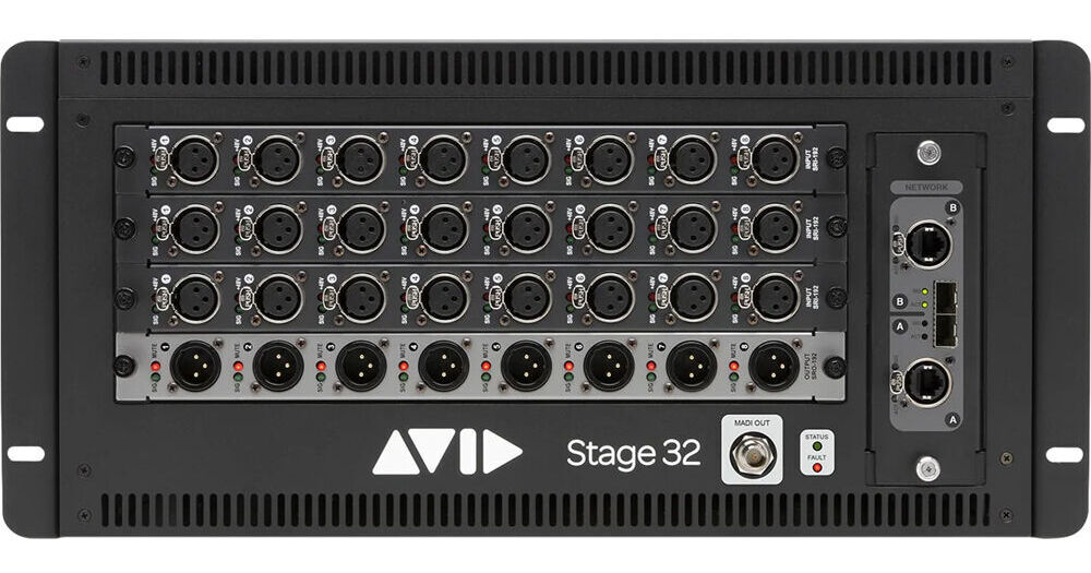 Avid Venue Stage 32 I/O Rack with 3-Year Avid 9935-72566-00 B&H