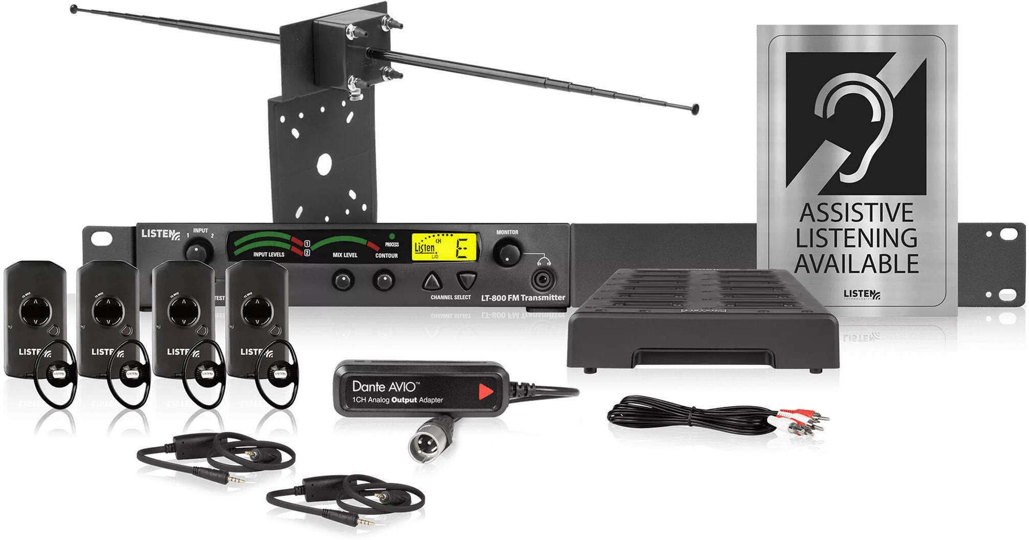 Listen Technologies iDSP Advanced Level 3 Stationary LS-58-072-D