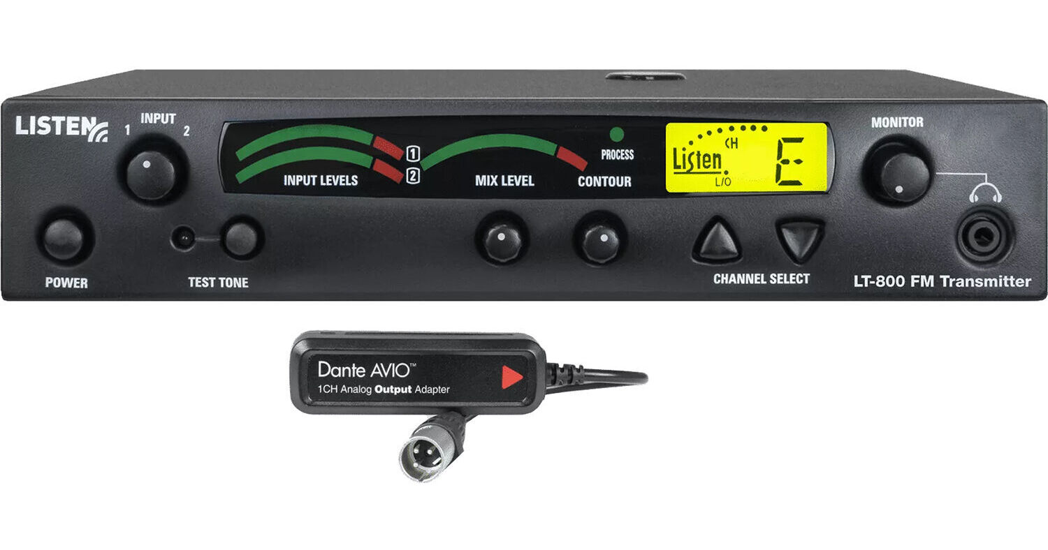 Listen Technologies Stationary RF Transmitter LT-800-216-01-D