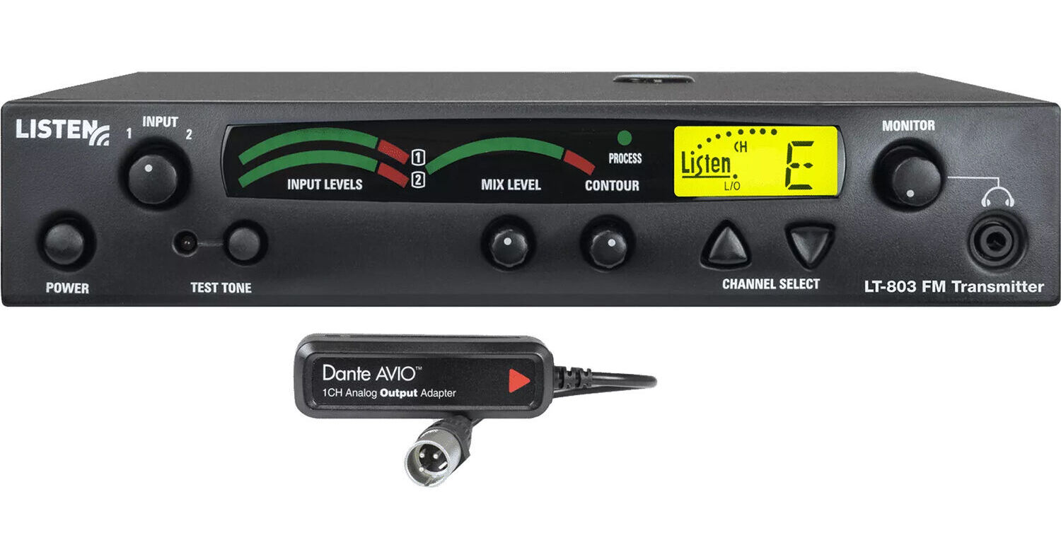 Listen Technologies Stationary 3-Channel RF LT-803-072-01-D B&H