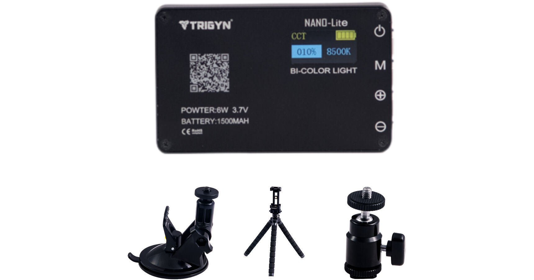 TRIGYN NANO-Lite Pocket Bicolor LED Light Smartphone Kit B&H