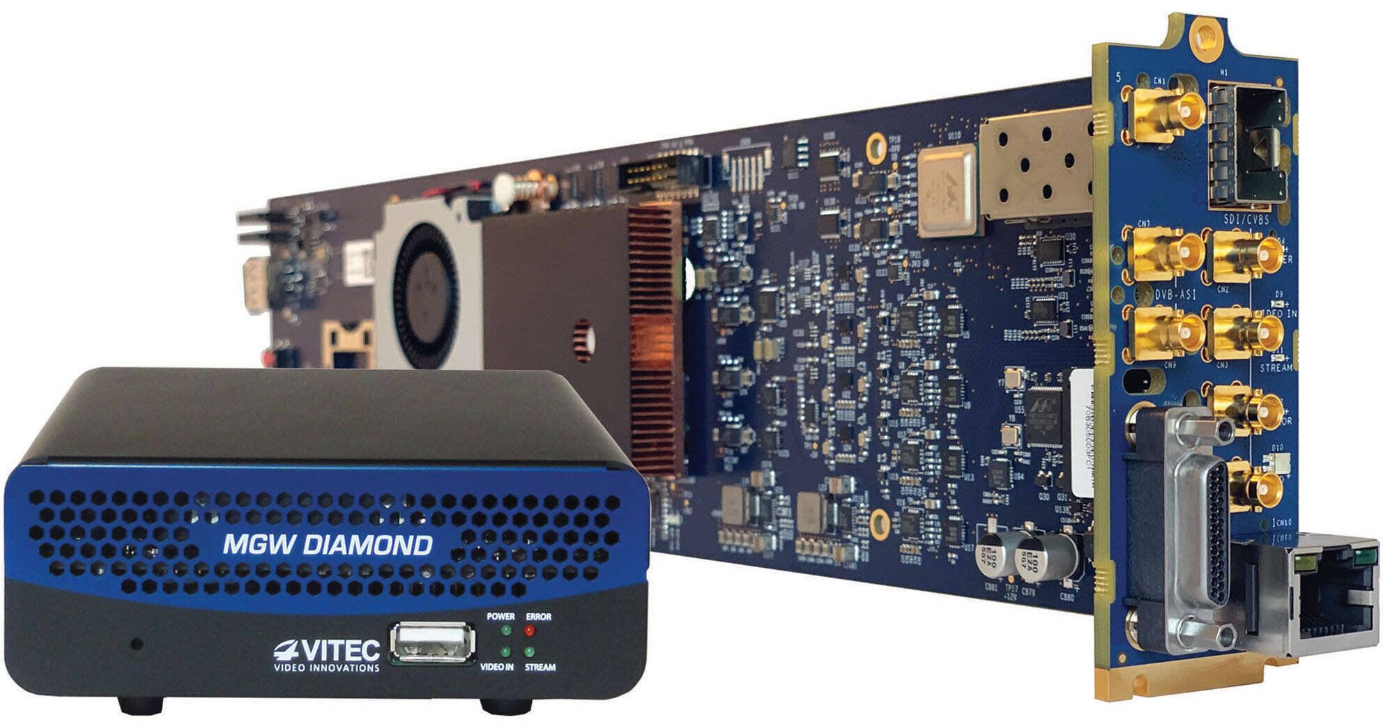 VITEC MGW Diamond - H.264 - 4x HD or 1x 4K Encoder 18097 B&H