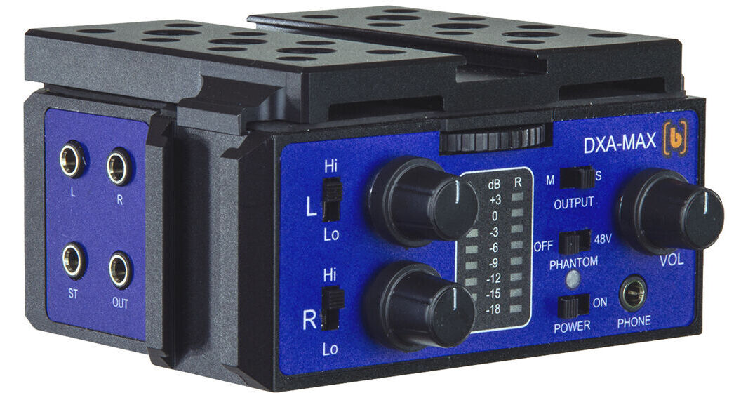 Beachtek DXA-MAX 2-Channel Active Audio Adapter for DSLR DXA-MAX