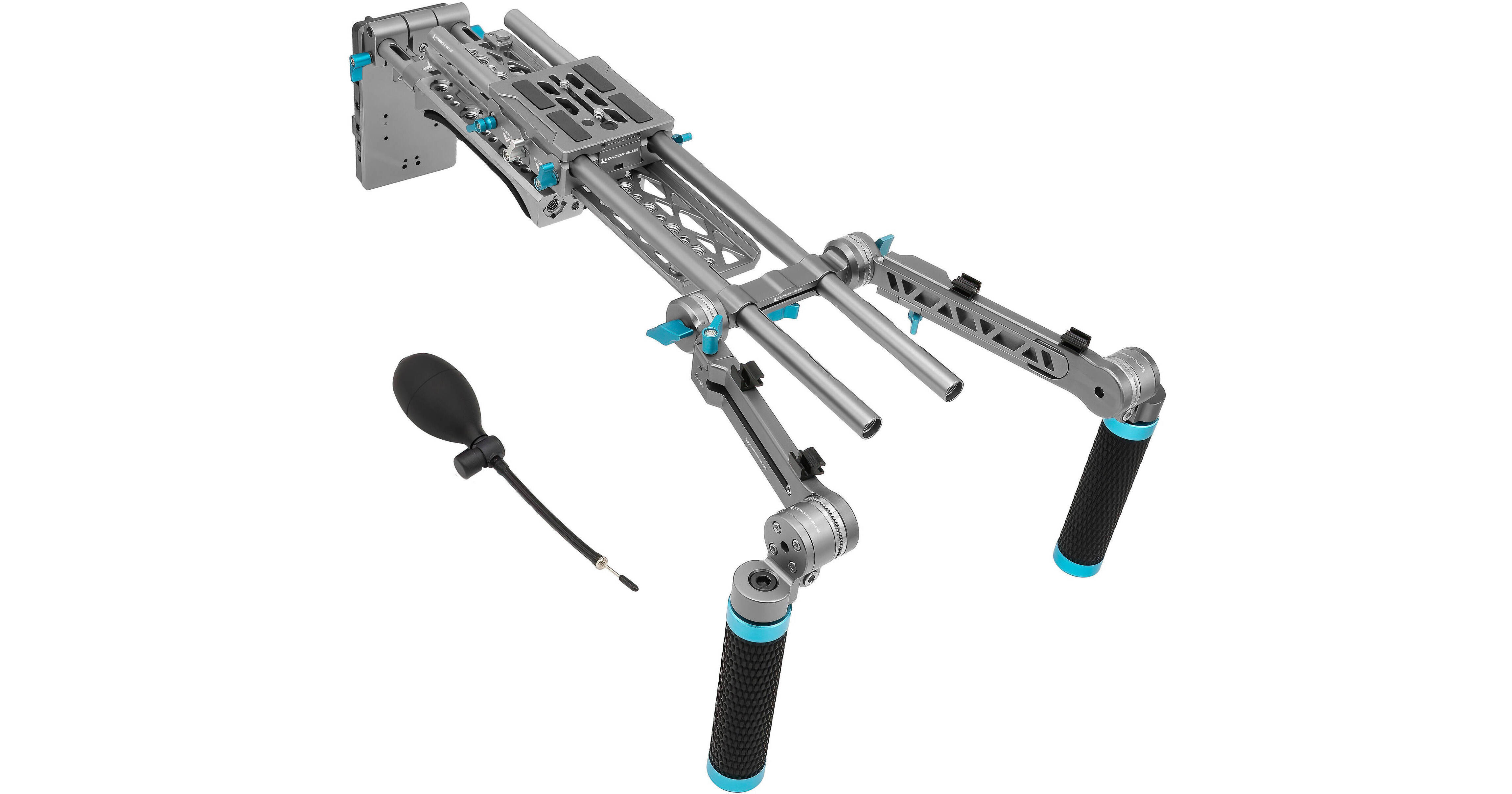 Kondor Blue Shoulder Rig Pro (V-Mount, Space Gray) KB-SPAVPR B&H