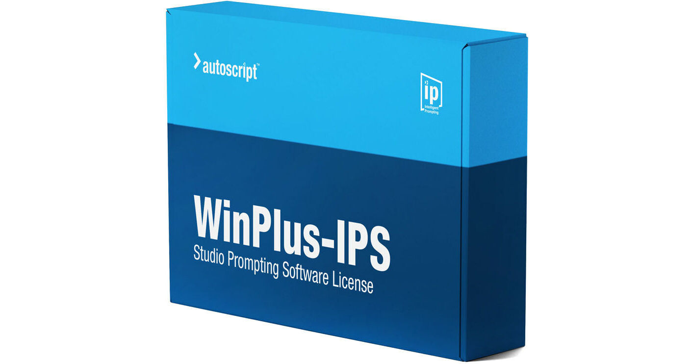 Autoscript WinPlus-IPS Studio Prompting Software WP-IPSLIC B&H
