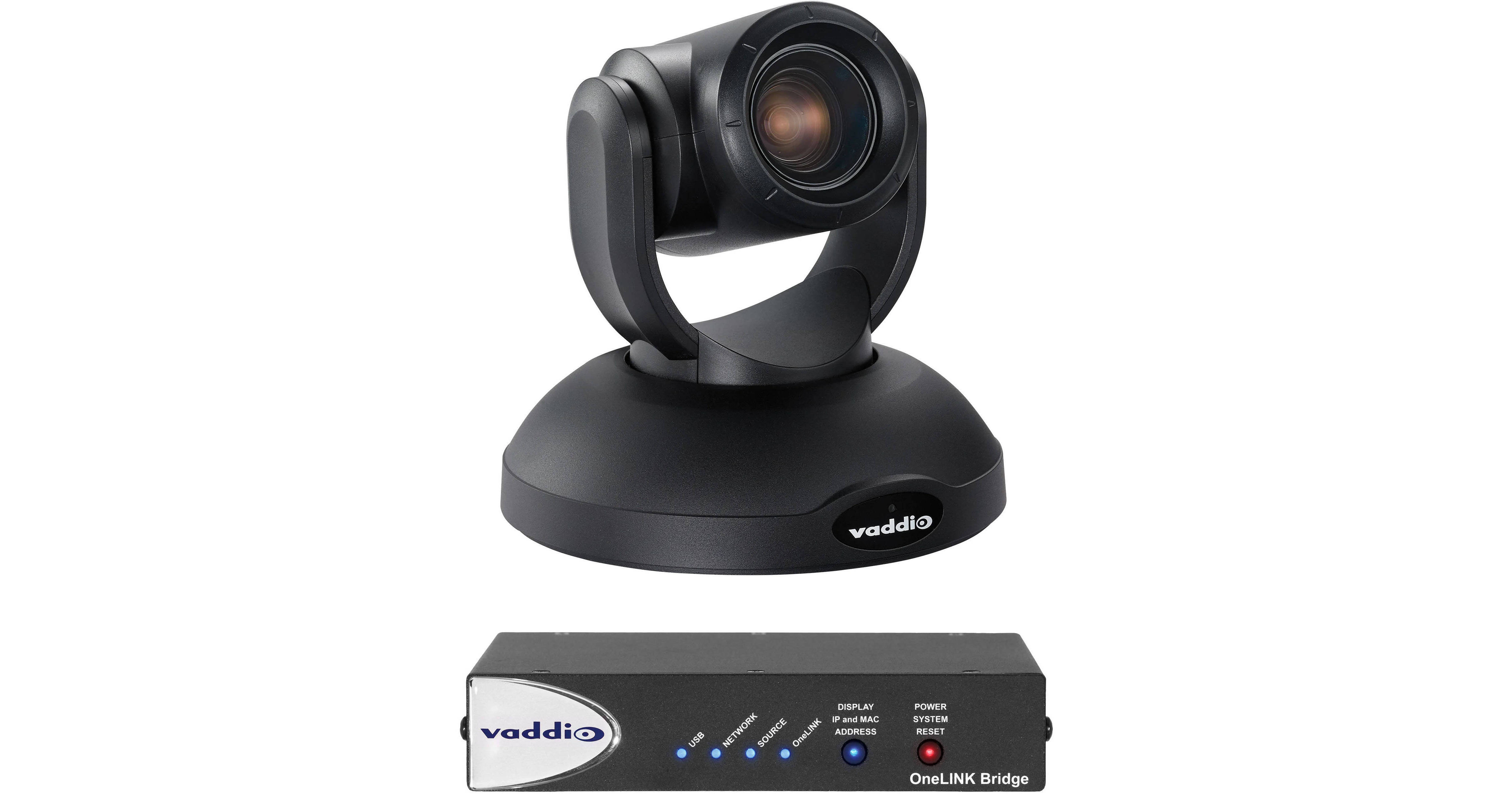 Vaddio RoboSHOT 20 UHD OneLINK Bridge System (Black)