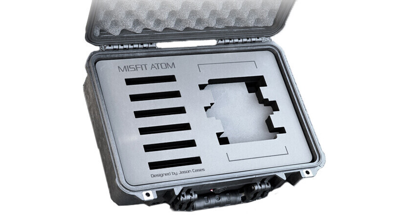 Jason Cases Bright Tangerine Misfit Atom Matte Box Case BTATOMPL