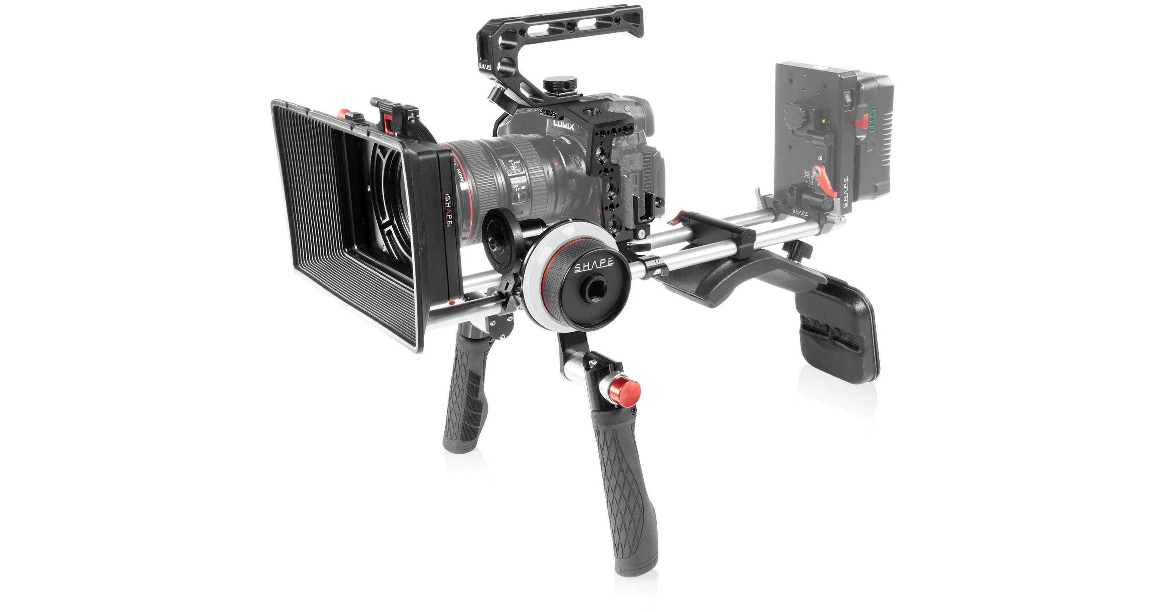 SHAPE Shoulder Mount System with Lightweight Matte Box