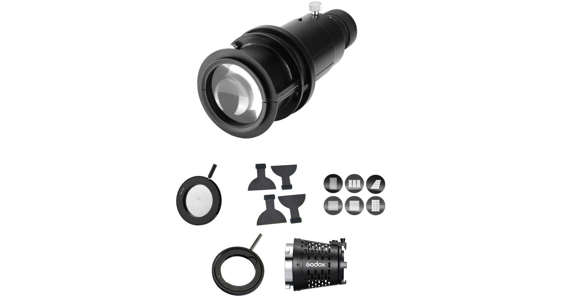 Godox Projection Kit for S30 Focusing LED Light with Bowens