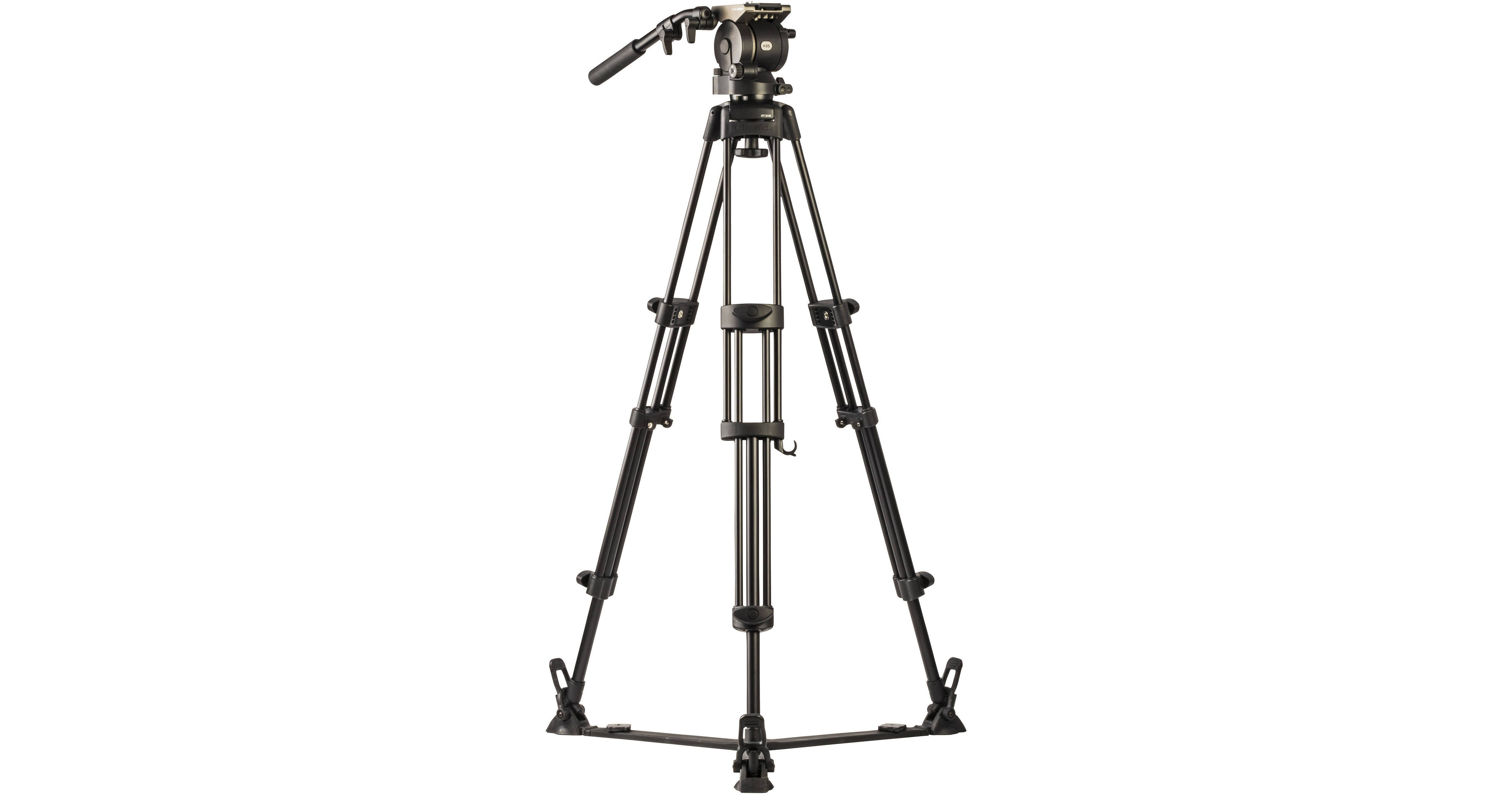 Libec HS-350 Tripod System with H35 Head, Ground Spreader HS-350
