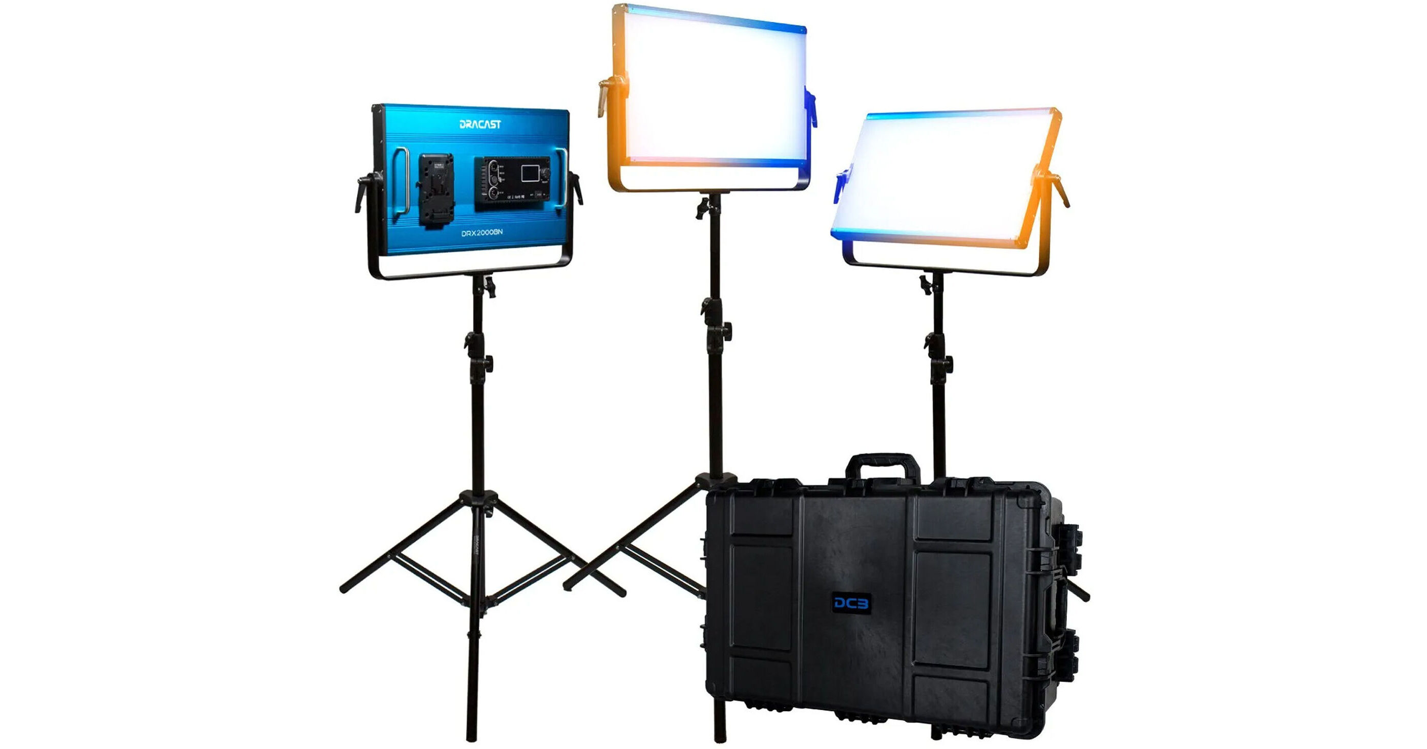 Dracast X Series LED2000 Bi-Color LED Light Panel DRX32000BNH