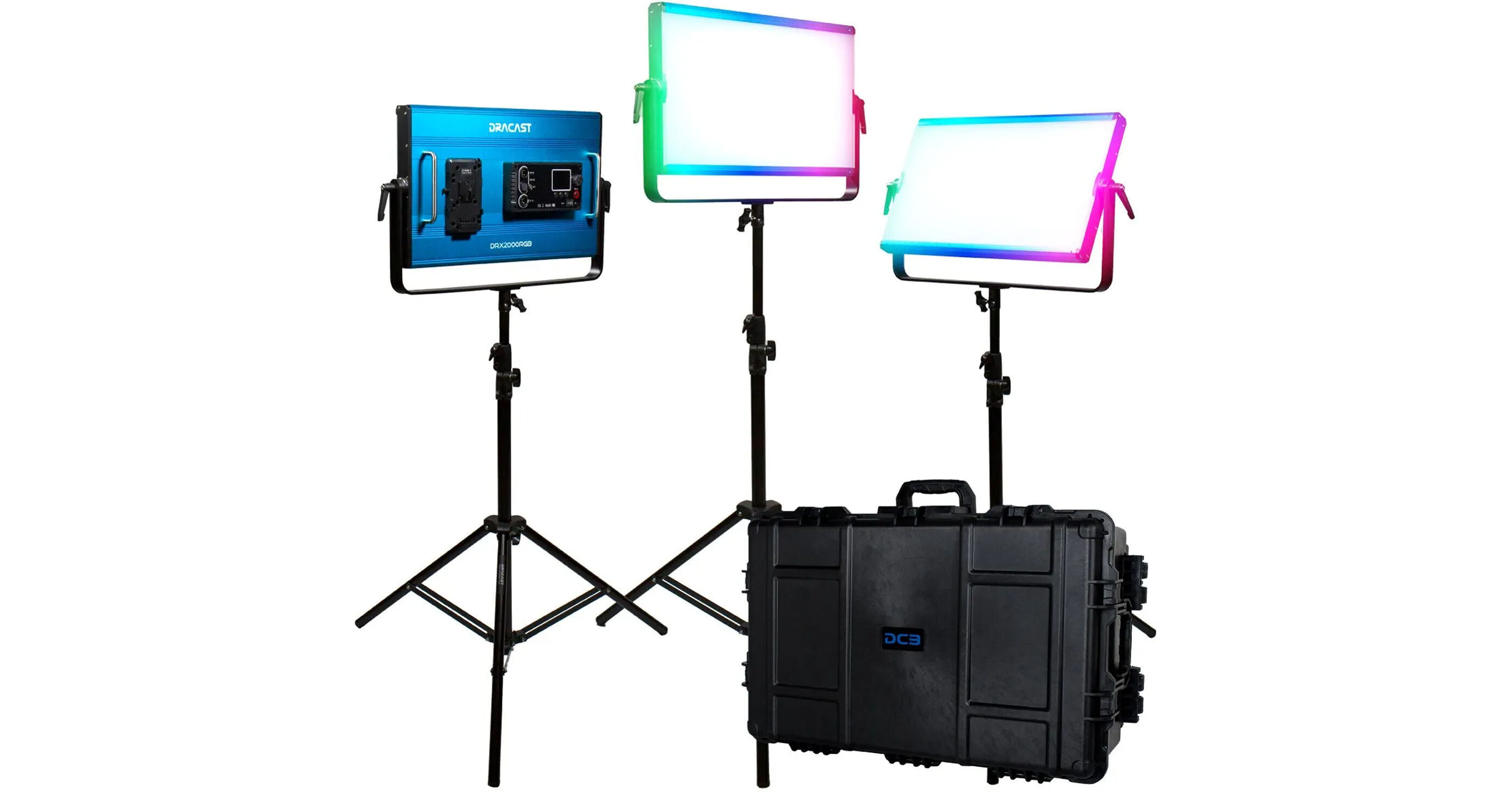 Dracast X Series LED2000 RGB LED Light Panel DRX32000RGB B&H